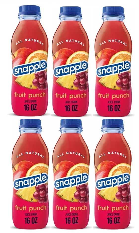 Snapple , Fruit Punch ,6 Pack / 16 fl oz