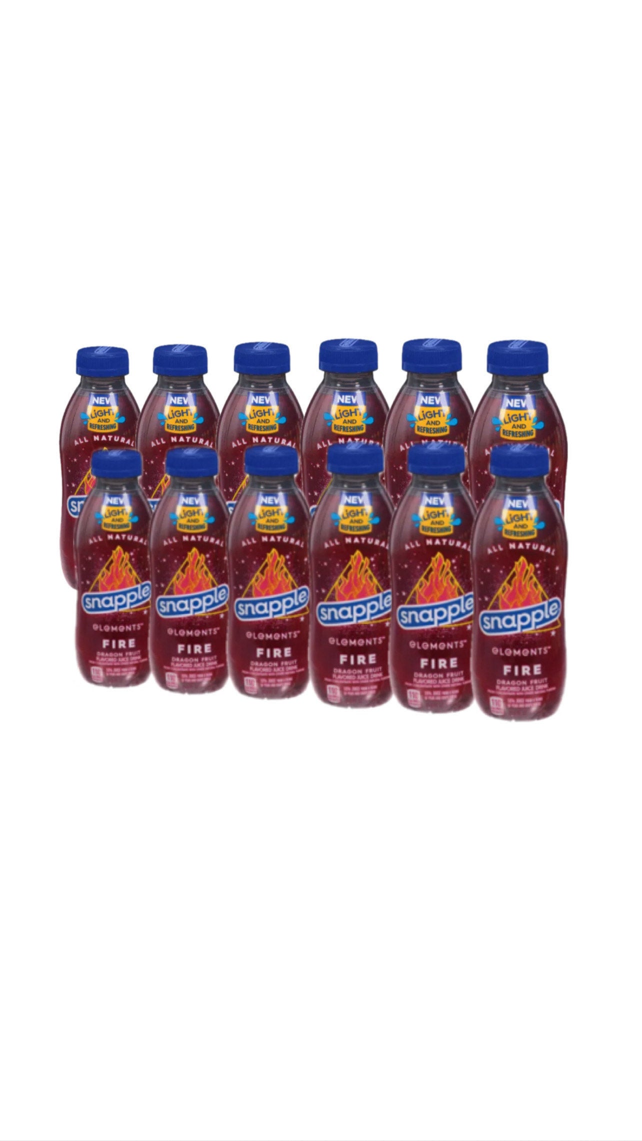 Snapple Element Fire- 12 Pack / 16 Fl oz
