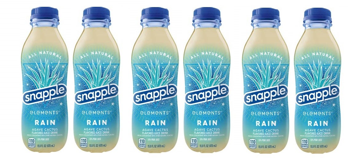 Snapple Element's Rain ,6 Pack / 16 fl oz
