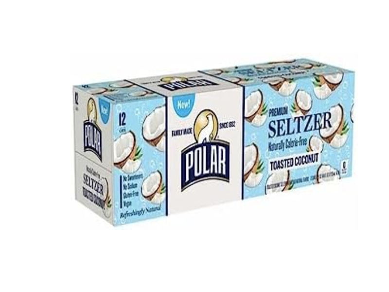 Polar Beverages Toasted Coconut 12oz Cans (12 pack)