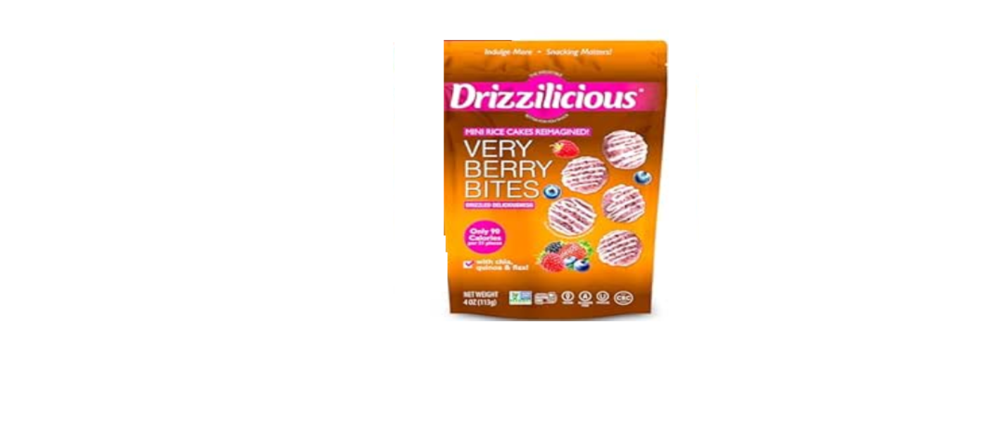 Drizzilicious Mini Rice Cakes Very Berry - Rice Crisps, 4 oz | Quick ...